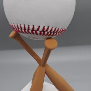 Baseball Display, Baseball Stand, Display Stand for Home Run Ball ...