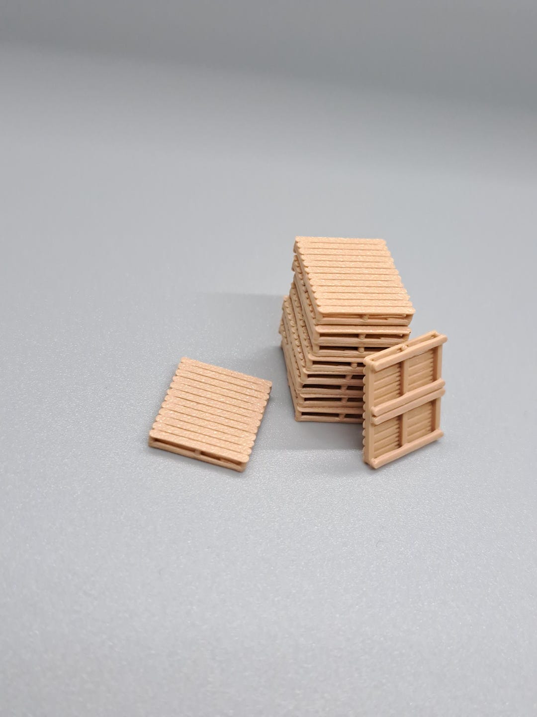 HO Scale Pallets (20 Pcs) – 3D Printed Model Railroad Supplies - 1:87 ...