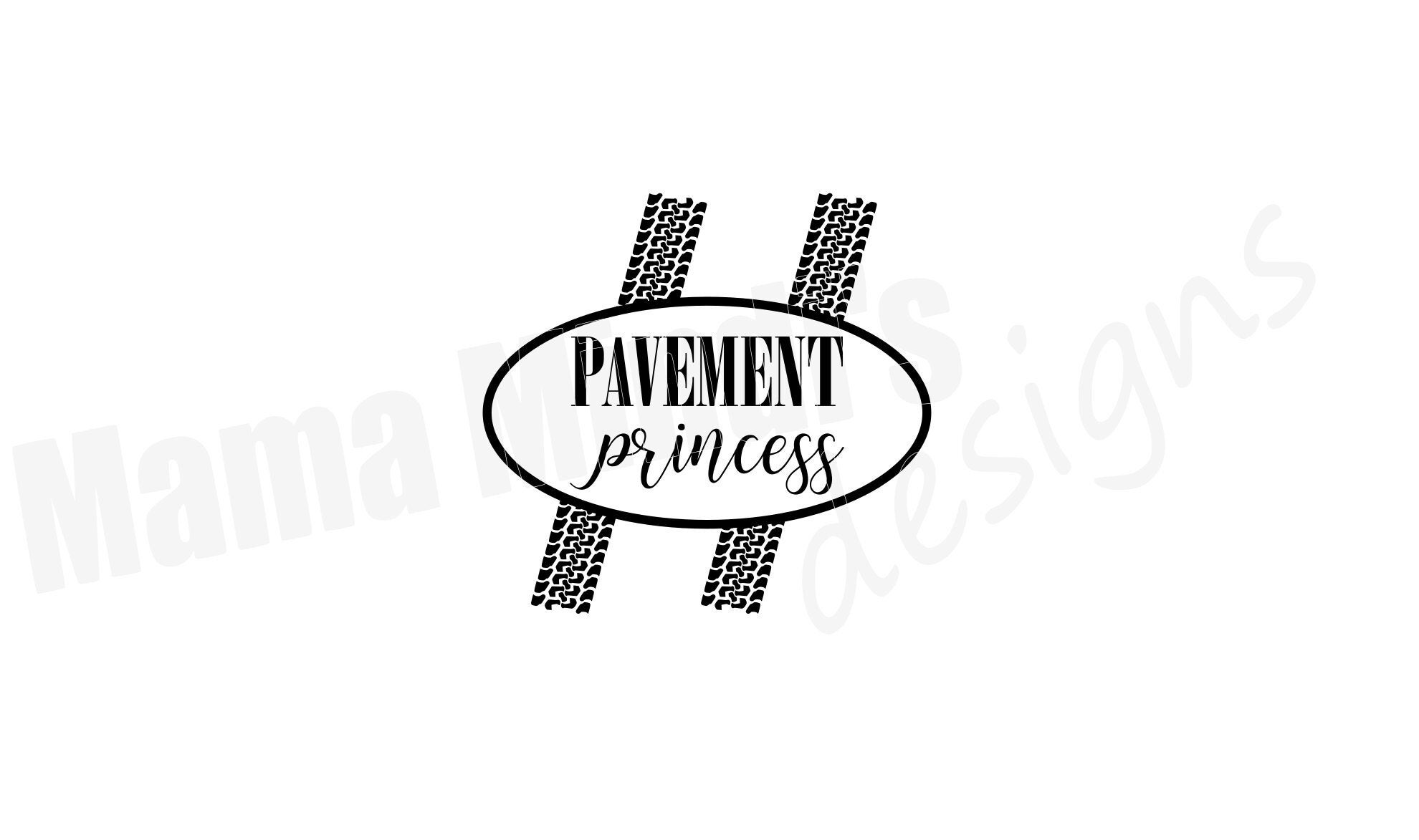 Pavement Princess SVG & PNG - Etsy