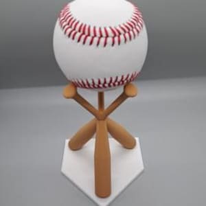 Baseball Display Stand STL,DIGITAL Item,baseball Holder Stl,home Run ...