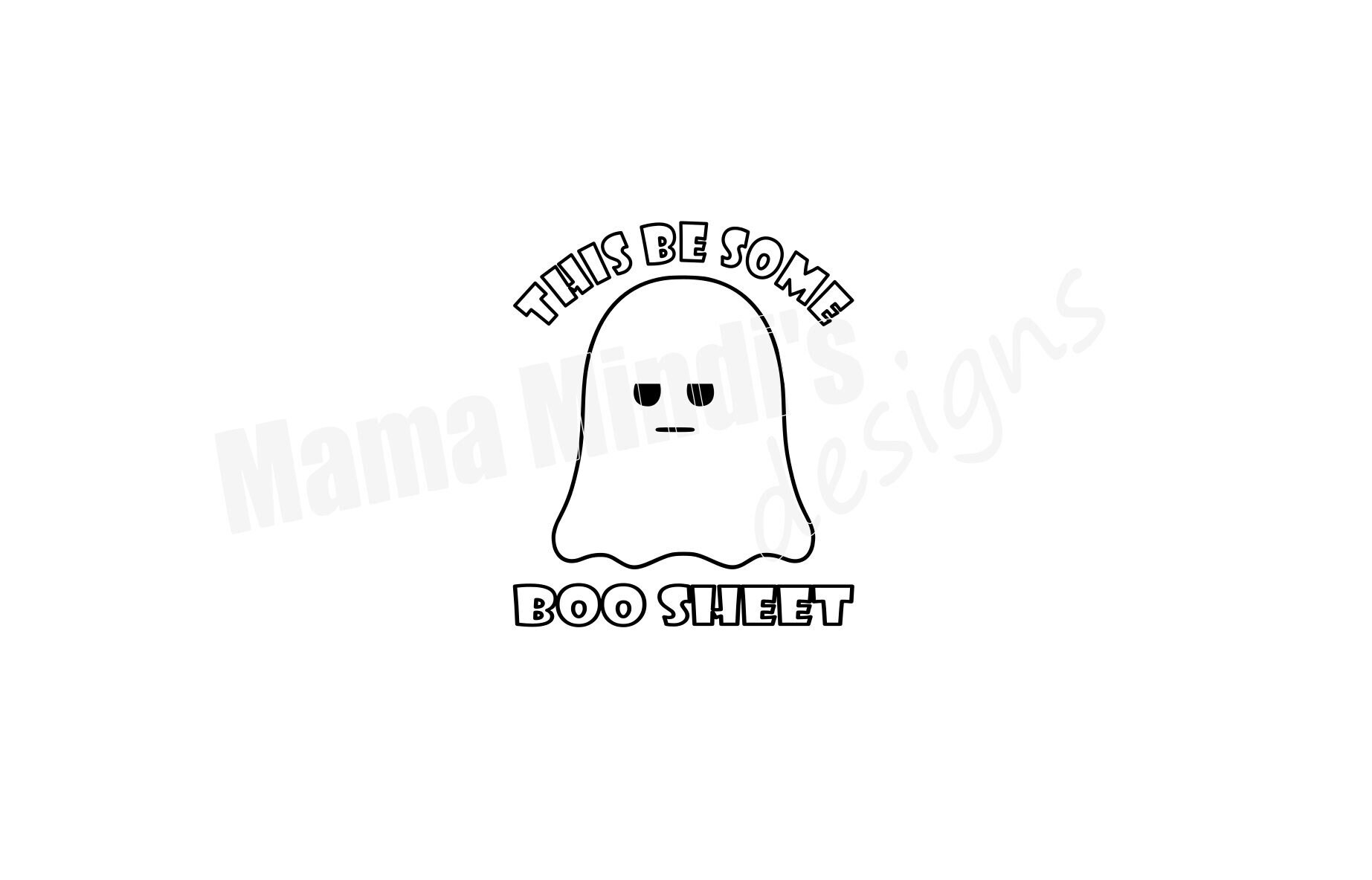 This Be Some Boo Sheet SVG & PNG - Etsy