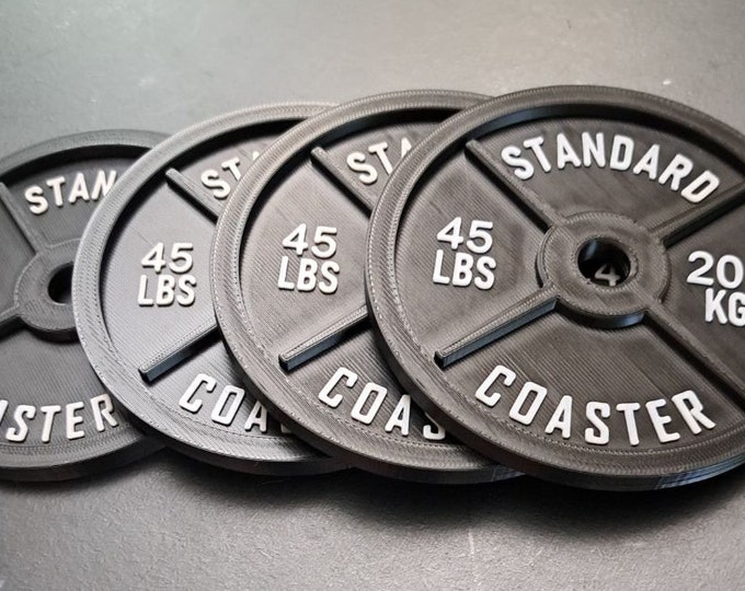 Fake Weights 1 Pair 45lb Barbell Prop Weights Set No Returns - Etsy