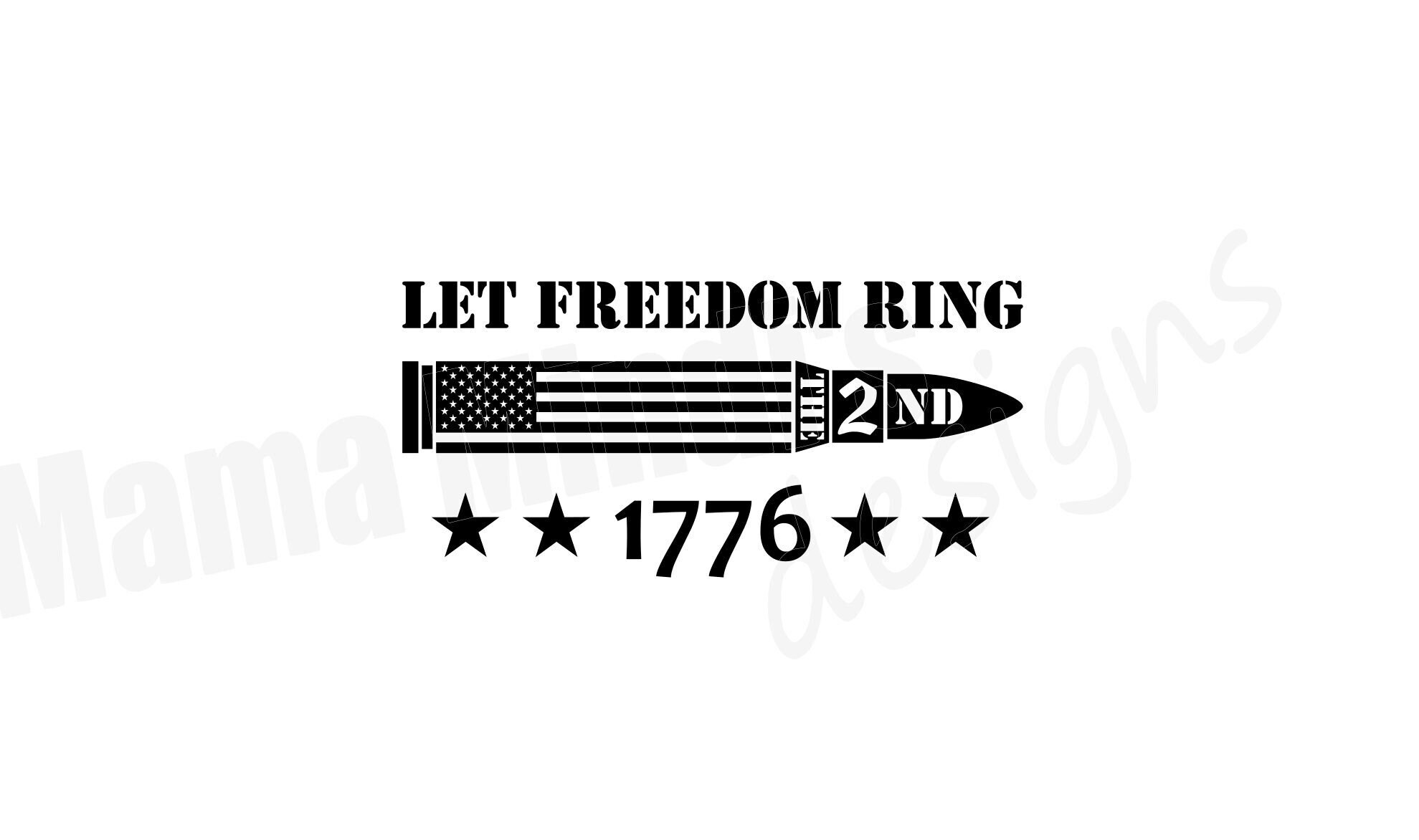 Let Freedom Ring SVG, PNG & DXF - Etsy