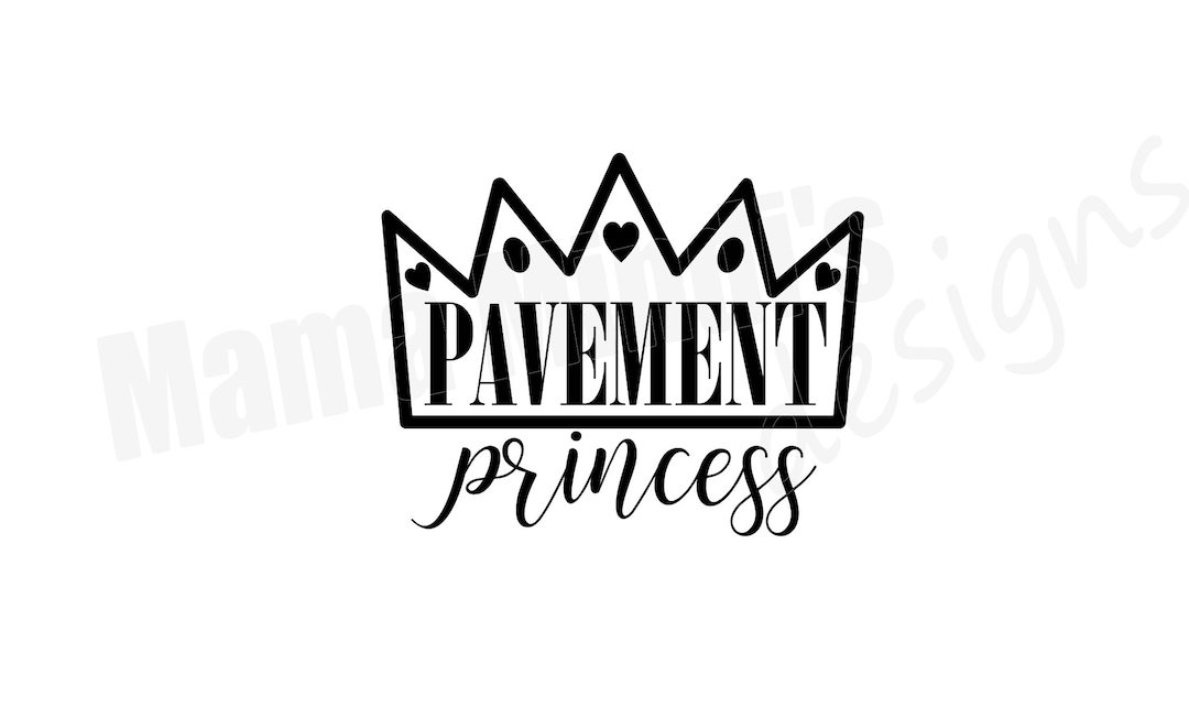 Pavement Princess SVG & PNG - Etsy