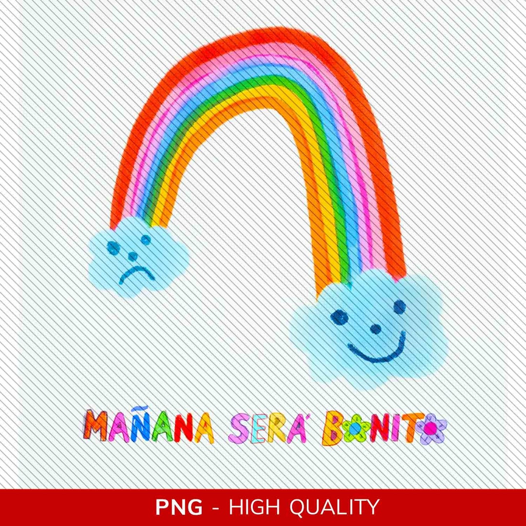 Buy Karol G Manana Sera Bonito Rainbow High Quality PNG Online in India ...