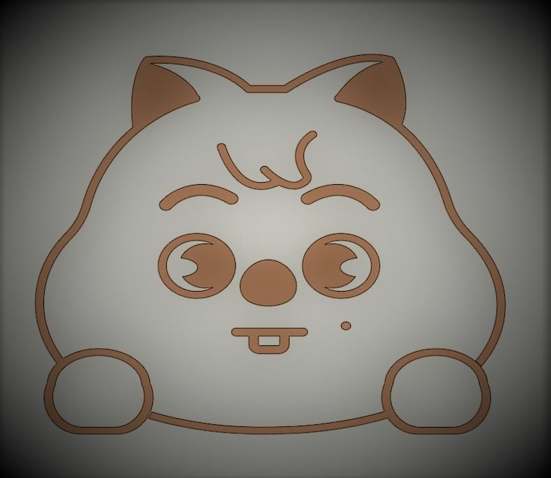 Peek-a-boo SKZOO: Han Quokka SVG - Etsy