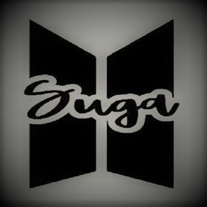 BTS Logo: Suga SVG - Etsy