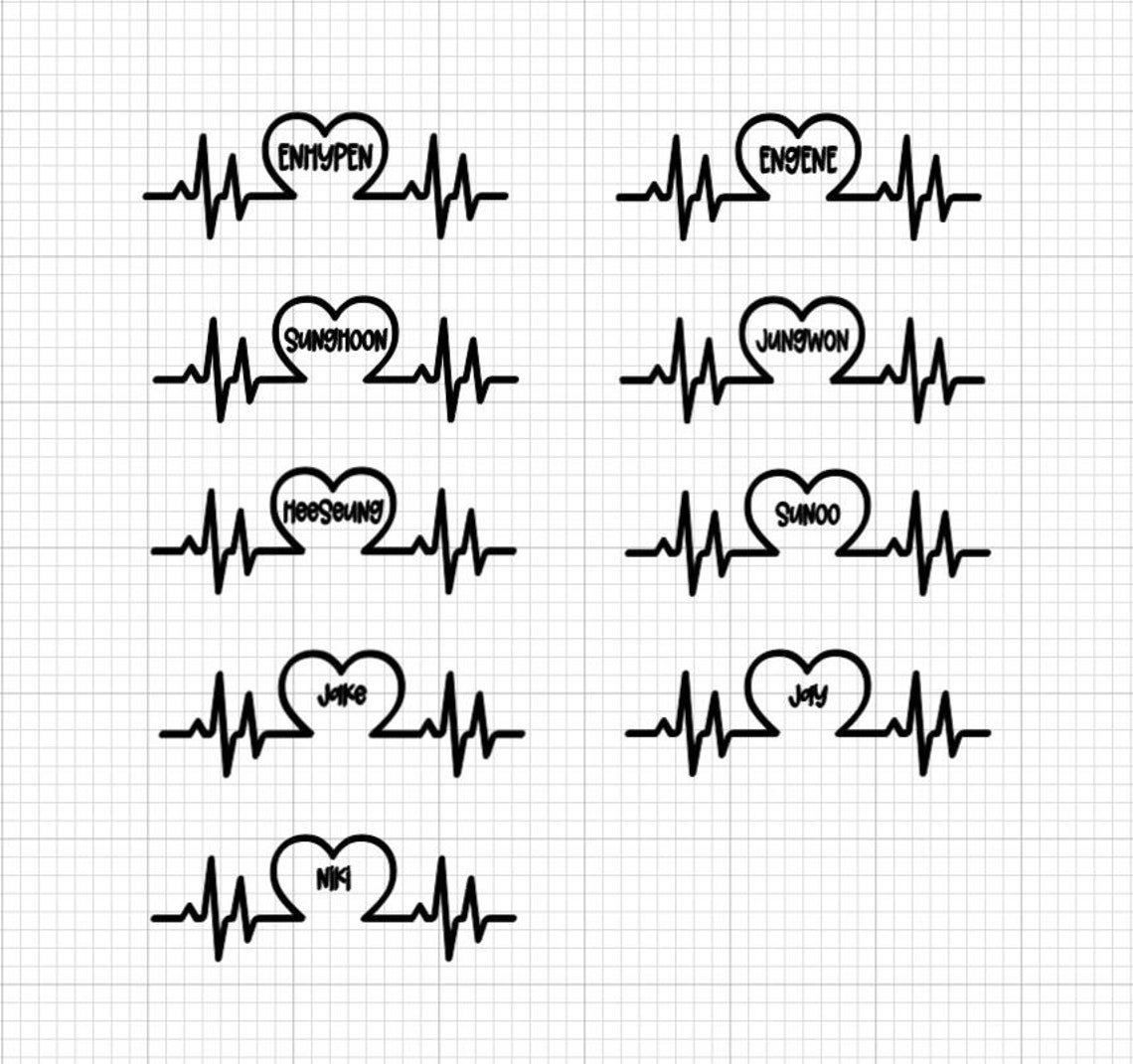 ENHYPEN: Heeseung, Jake, Jay, Jungwon, Niki, Sunghoon, Sunoo, Enhypen ...