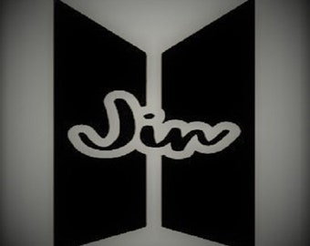 Jin Forever SVG BTS Svg BTS Jin Purple Heart Svg I Purple You Svg Jin ...