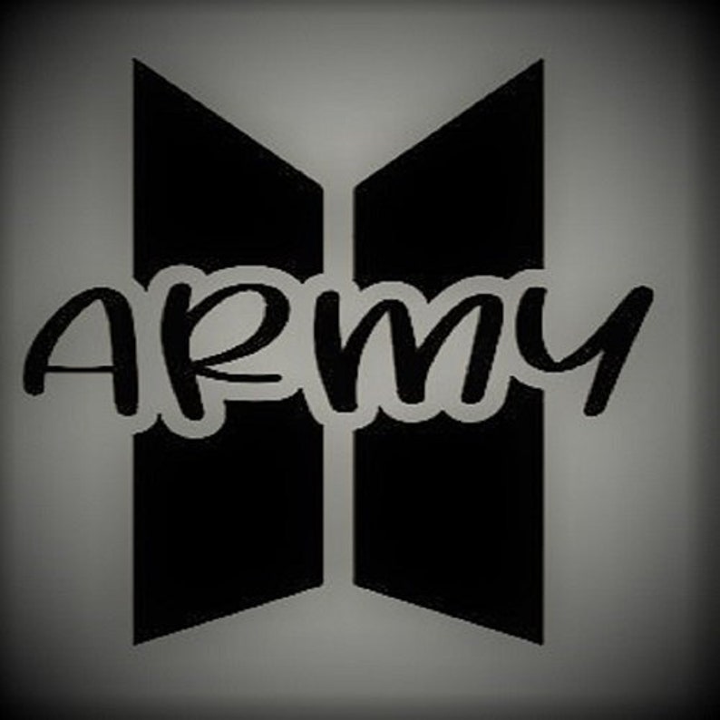 BTS Logo: ARMY SVG - Etsy