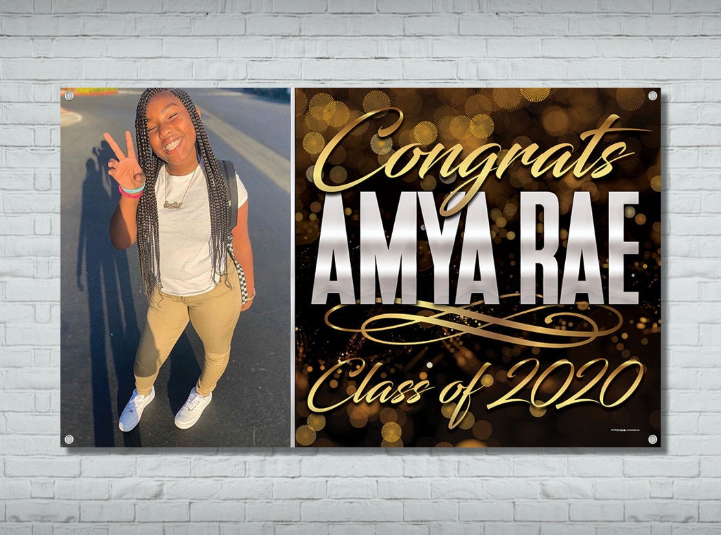 Graduation Banner | Graduation Party | Graduate | Grad | Ceremony ...