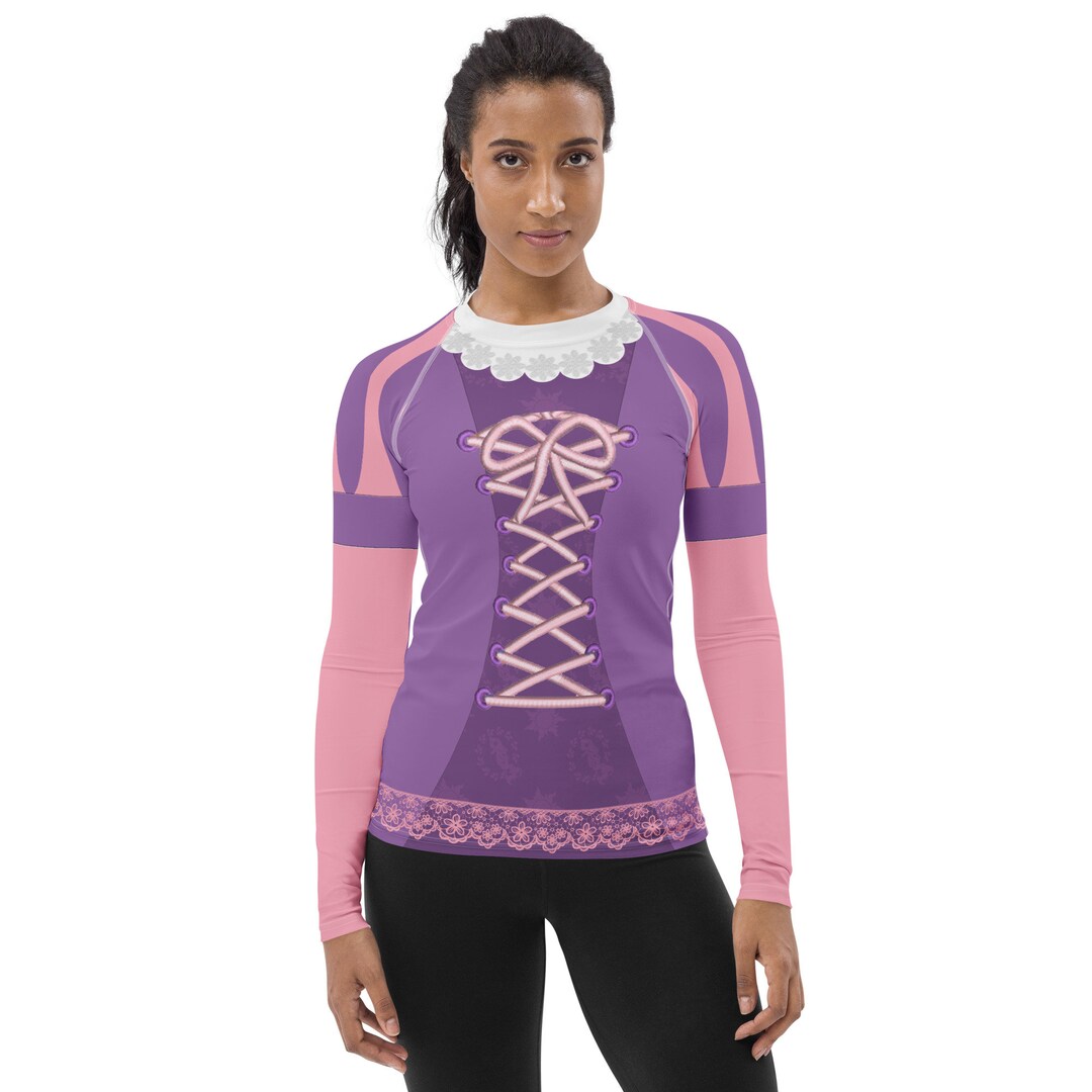Rapunzel Inspired Women's Rash Guard - Etsy