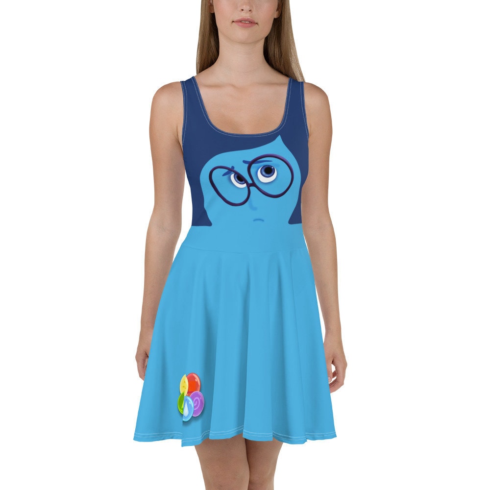 Sadness Inspired Skater Dress - Etsy