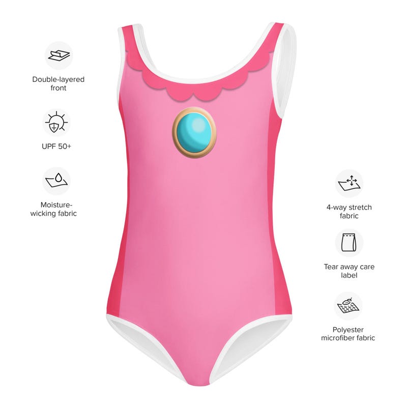 Princess Peach Swimsuit - Etsy