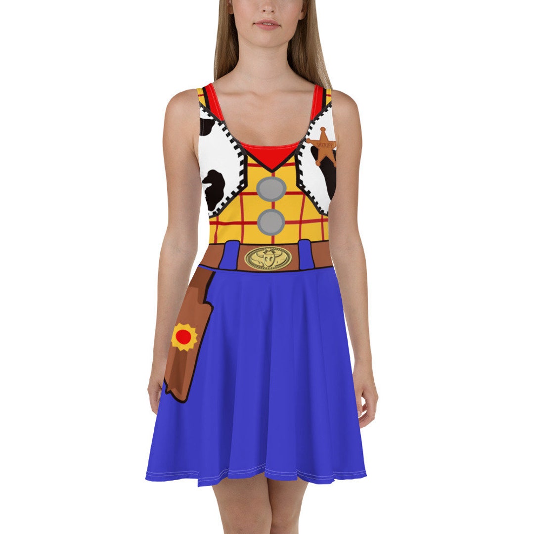 Cowboy Sheriff Skater Dress - Etsy