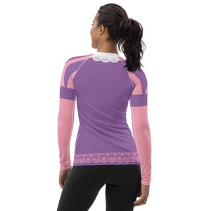 Rapunzel Inspired Women's Rash Guard - Etsy