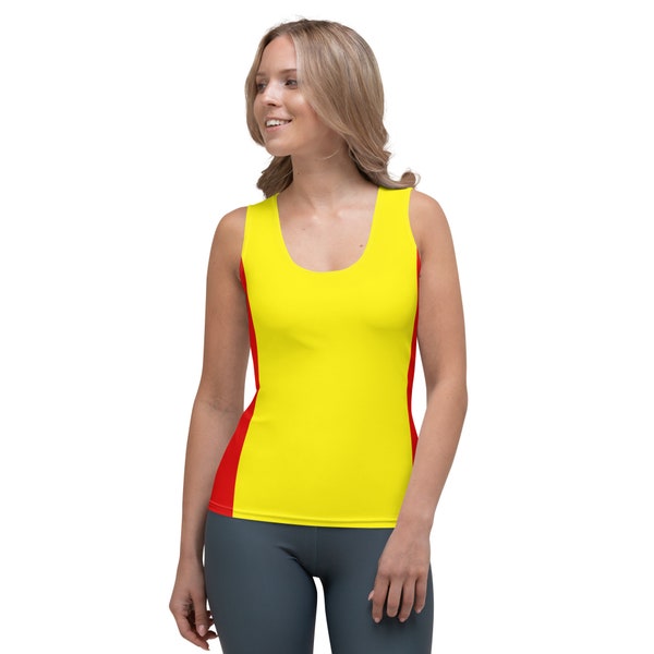 Yellow Tank Top - Etsy