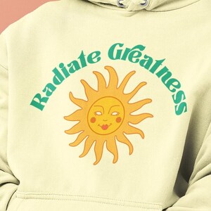 Radiate Greatness Svg, Inspirational Svg, Motivational Svg ...