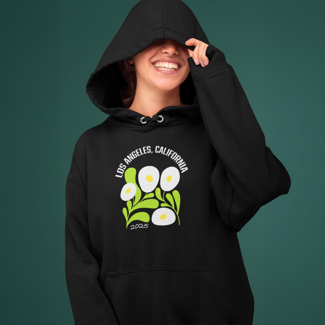 Los Angeles Hoodie, LAFD, Wildfire Recovery, Charity Sweatshirt, Relief ...