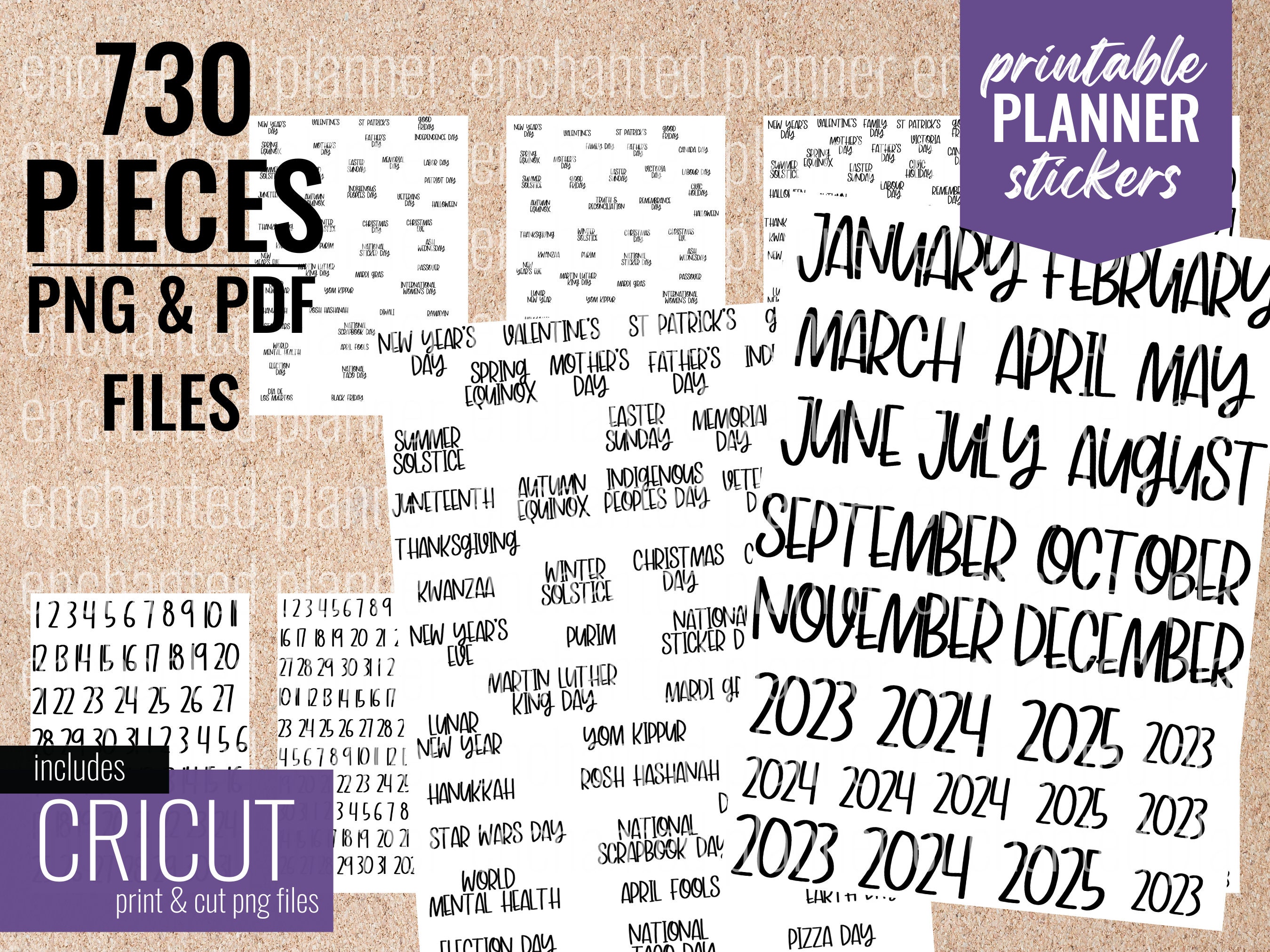 Date Stickers Redate Printable Planner Stickers Classic - Etsy Canada