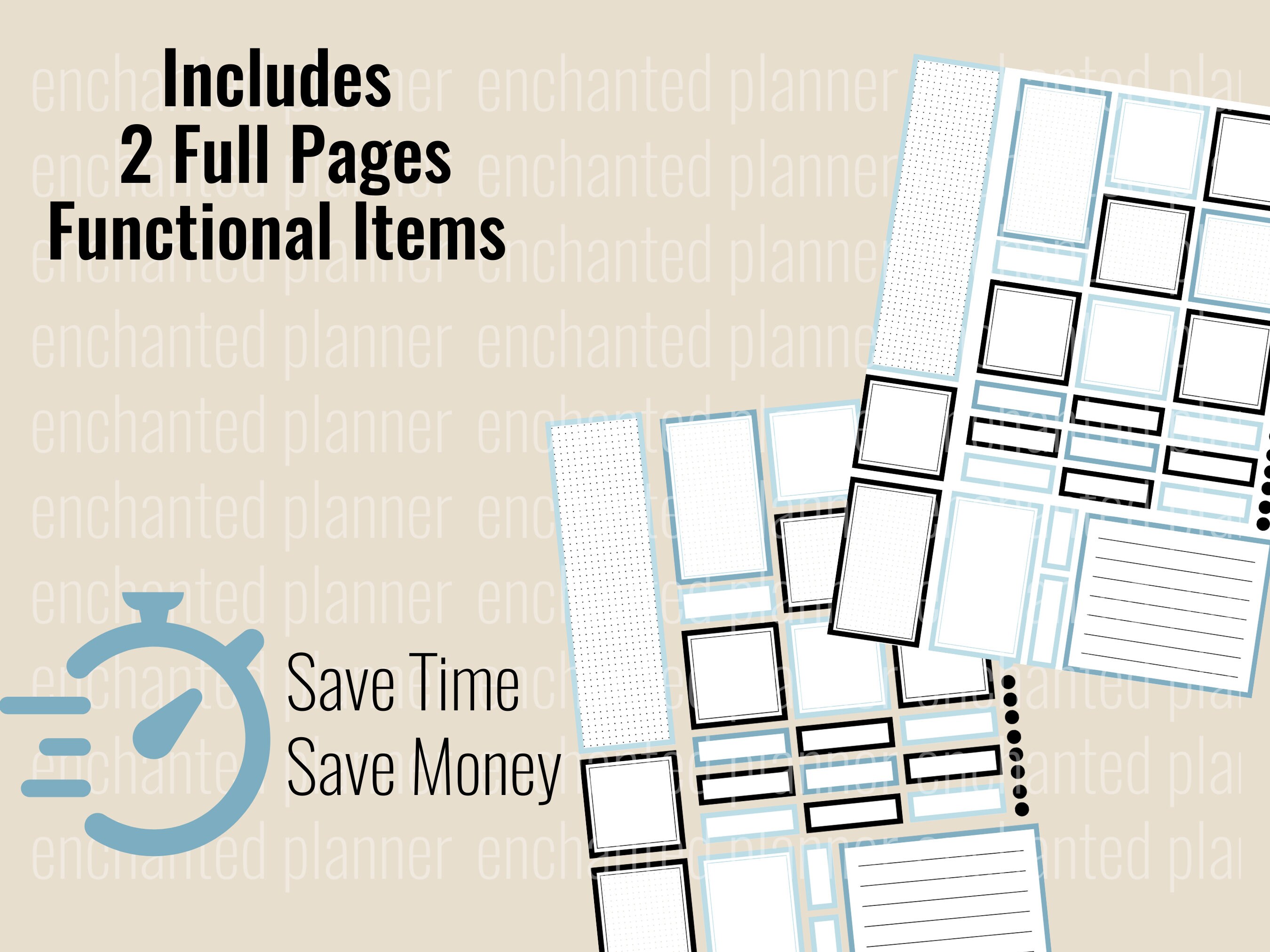 Printable Planner Stickers Happy Planner Orca Stickers Ocean Instant ...