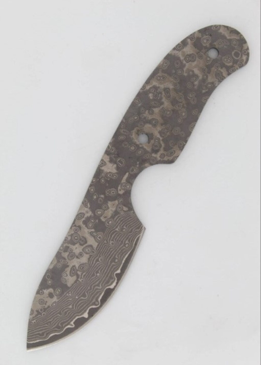 Small Drop Point - San Mai Damascus Steel Knife Making Blank - Etsy