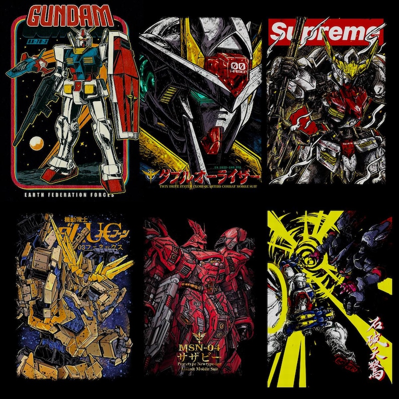 23 Png Gundam and Voltes 5 Shirt Template, Anime Shirt Template, Gundam ...