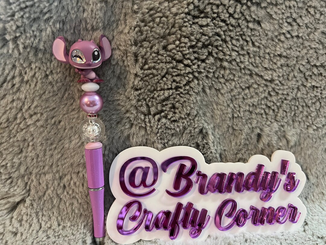 Ballpoint Character PEN pink Alien Girly - Etsy