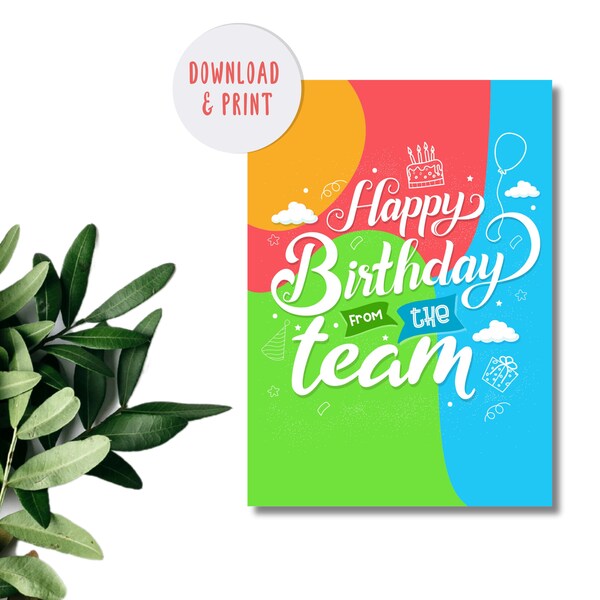 Work Birthday - Etsy