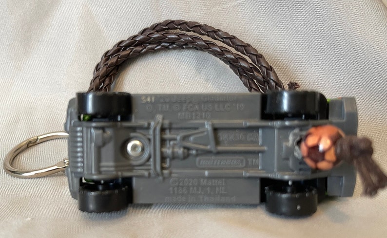 2020 Jeep Gladiator Rubicon Green Custom Keychain Upcycled Authentic ...