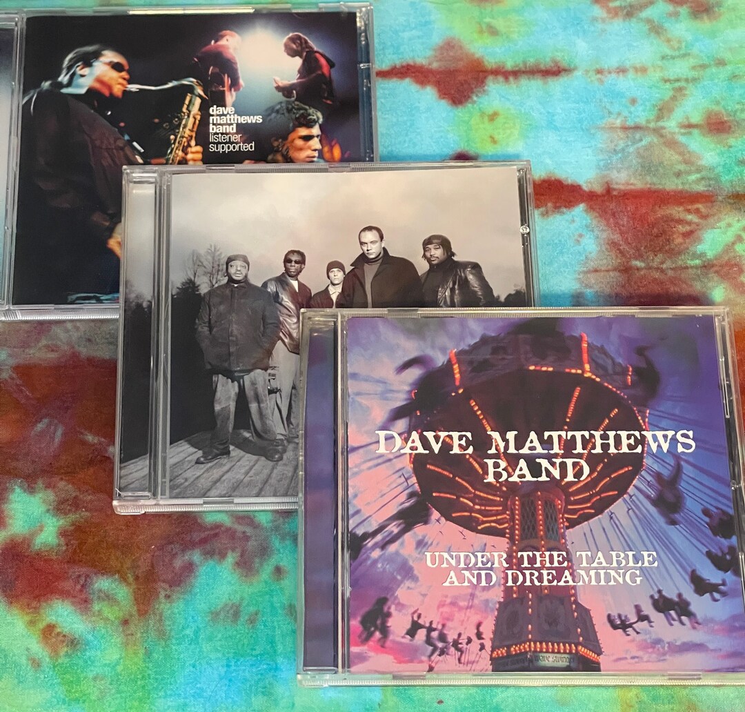 Vintage Dave Matthews Band 4 Cds 1994 Under the Table and Dreaming 30 ...