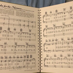 1984 Vintage Book Reader's Digest Songbook Unforgettable Musical ...