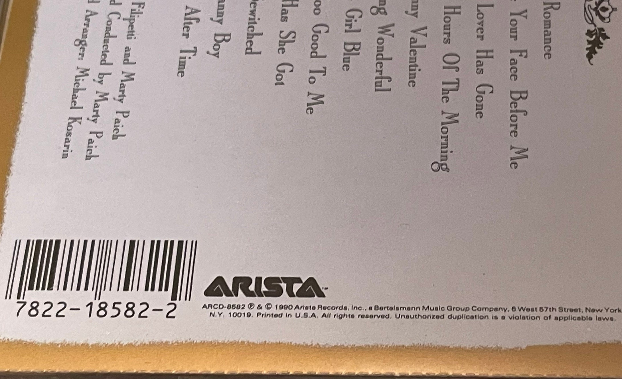 Vintage Carly Simon My Romance 1990 Compilation CD Club Edition My ...