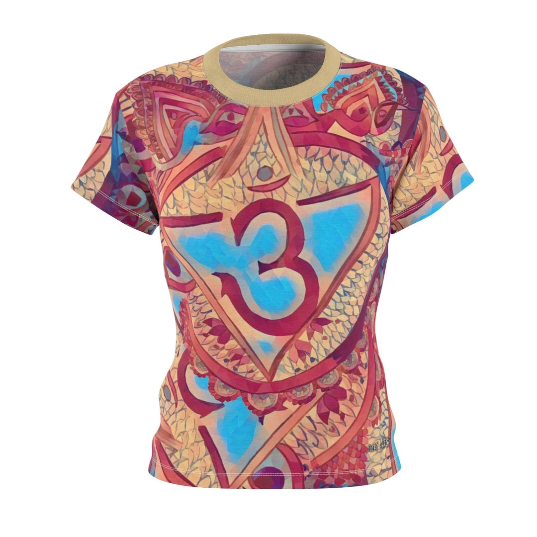 Third Eye Chakra - Wearable Art Women's Shirt - Original Reiki Painting ...