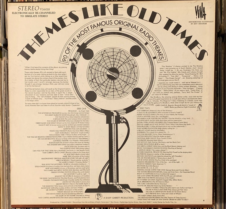 1969 90 of the Most Famous Original Radio Themes Themes Like - Etsy
