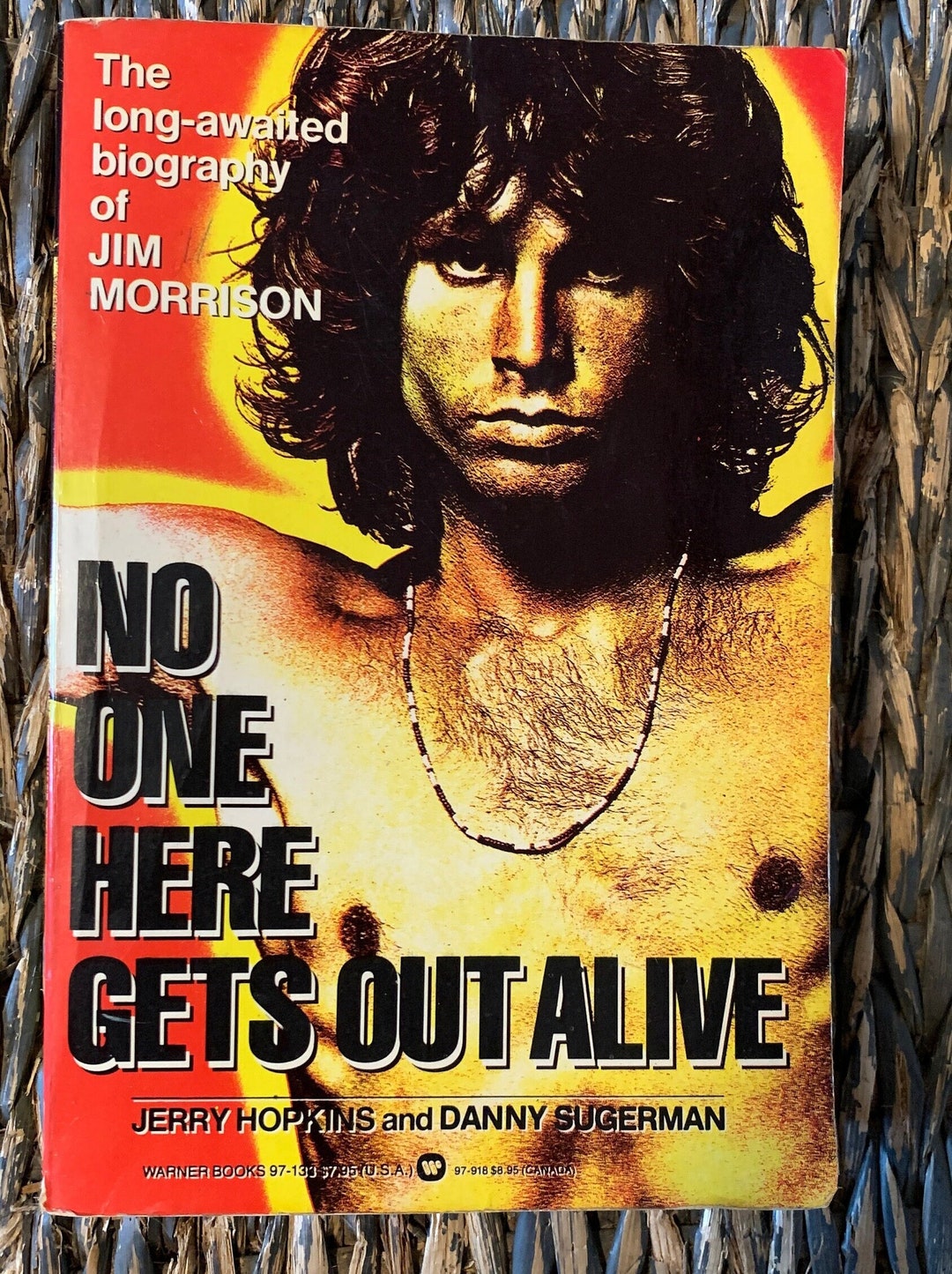 1980 First Printing Jim Morrison of the Doors Biography No One Here ...