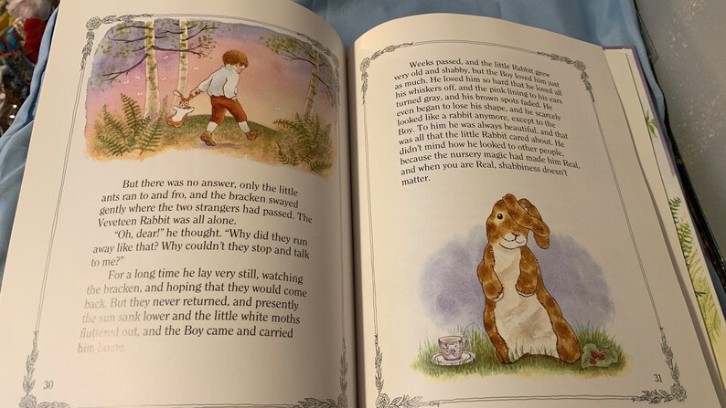 1986 Vintage the Velveteen Rabbit or How Toys Become Real Hardback ...