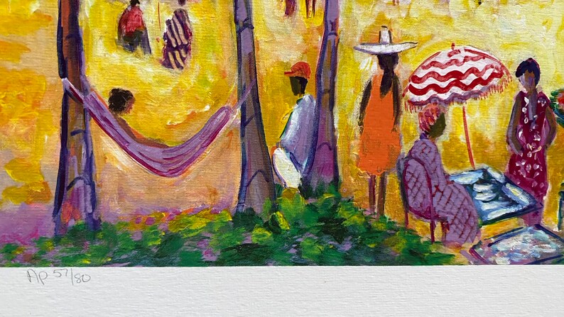 Jean-claude Picot - Hand Signed & Hand Embellished Paysage a St ...