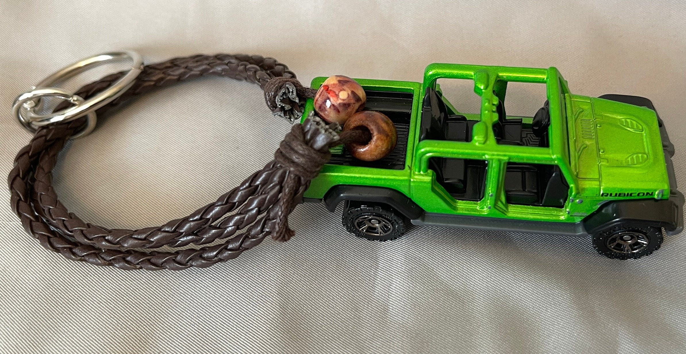 2020 Jeep Gladiator Rubicon Green Custom Keychain Upcycled Authentic ...
