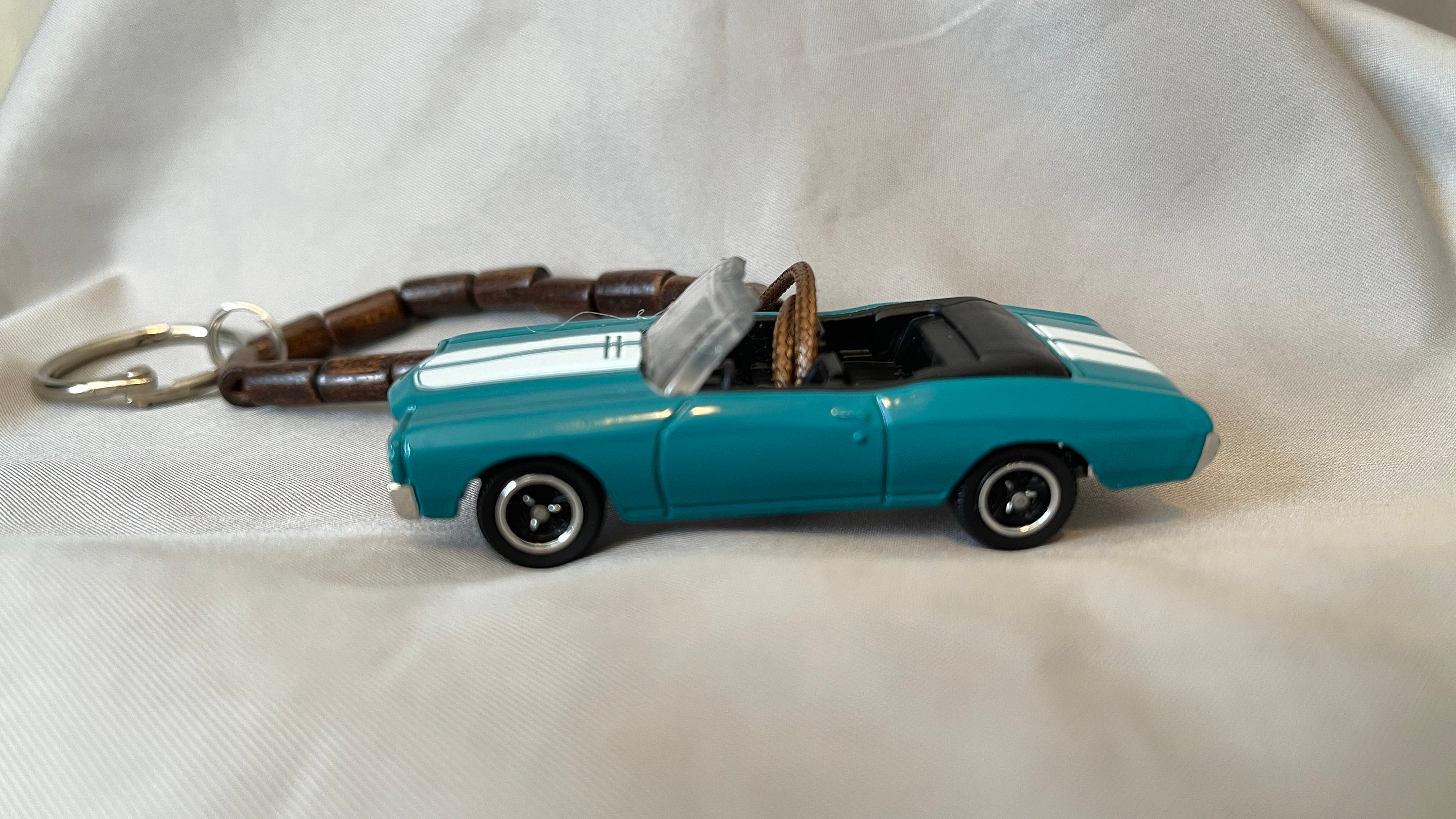 1971 Chevy Chevelle Custom Keychain Upcycled Authentic Matchbox Car ...