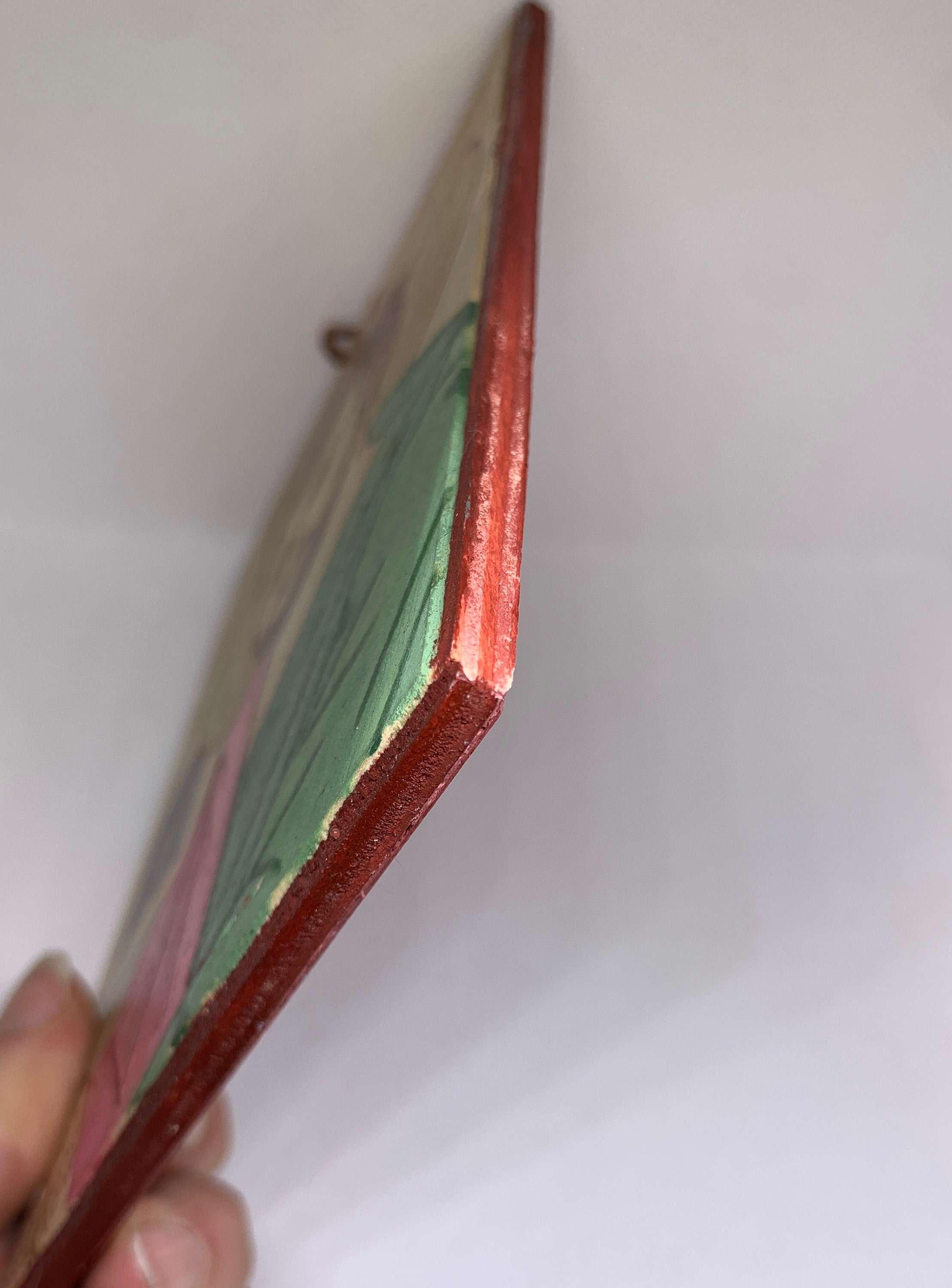 Hand Painted Saint Luke the Apostle and Evangelist Byzantine Art ...