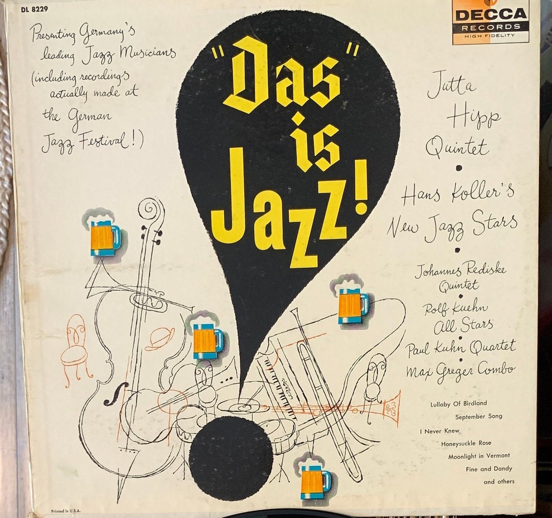 Decca Mono das is Jazz German Jazz Festival Jutta Hipp, Hans Koller ...