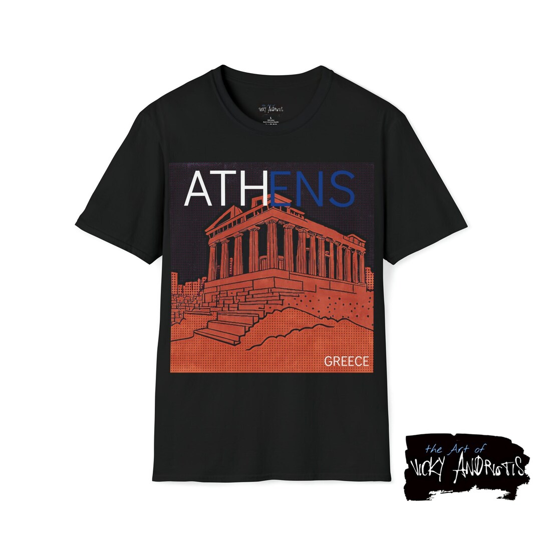 Athens, Greece Parthenon / Acropolis Unisex Soft Style T-shirt Comes in ...