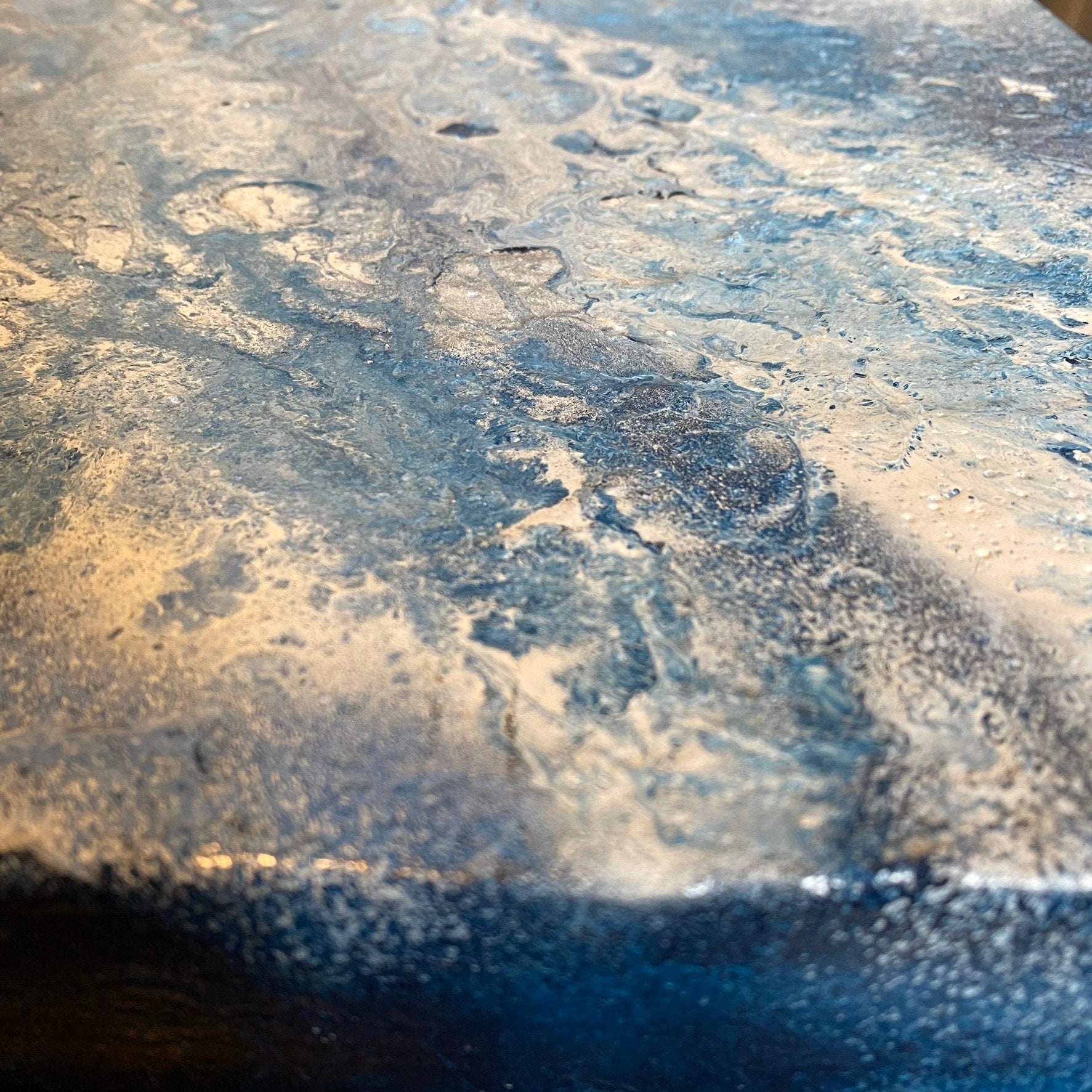 Hand Painted by the Sea - Acrylic/impasto on Gallery Wrapped Canvas ...