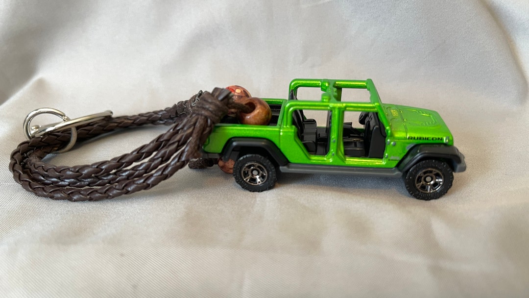 2020 Jeep Gladiator Rubicon Green Custom Keychain Upcycled Authentic ...