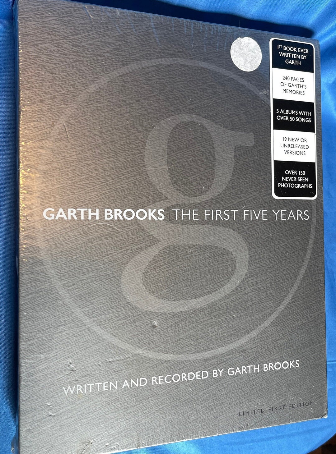 First Edition Garth Brooks Book & 5 CD Set Still Sealed the Anthology ...