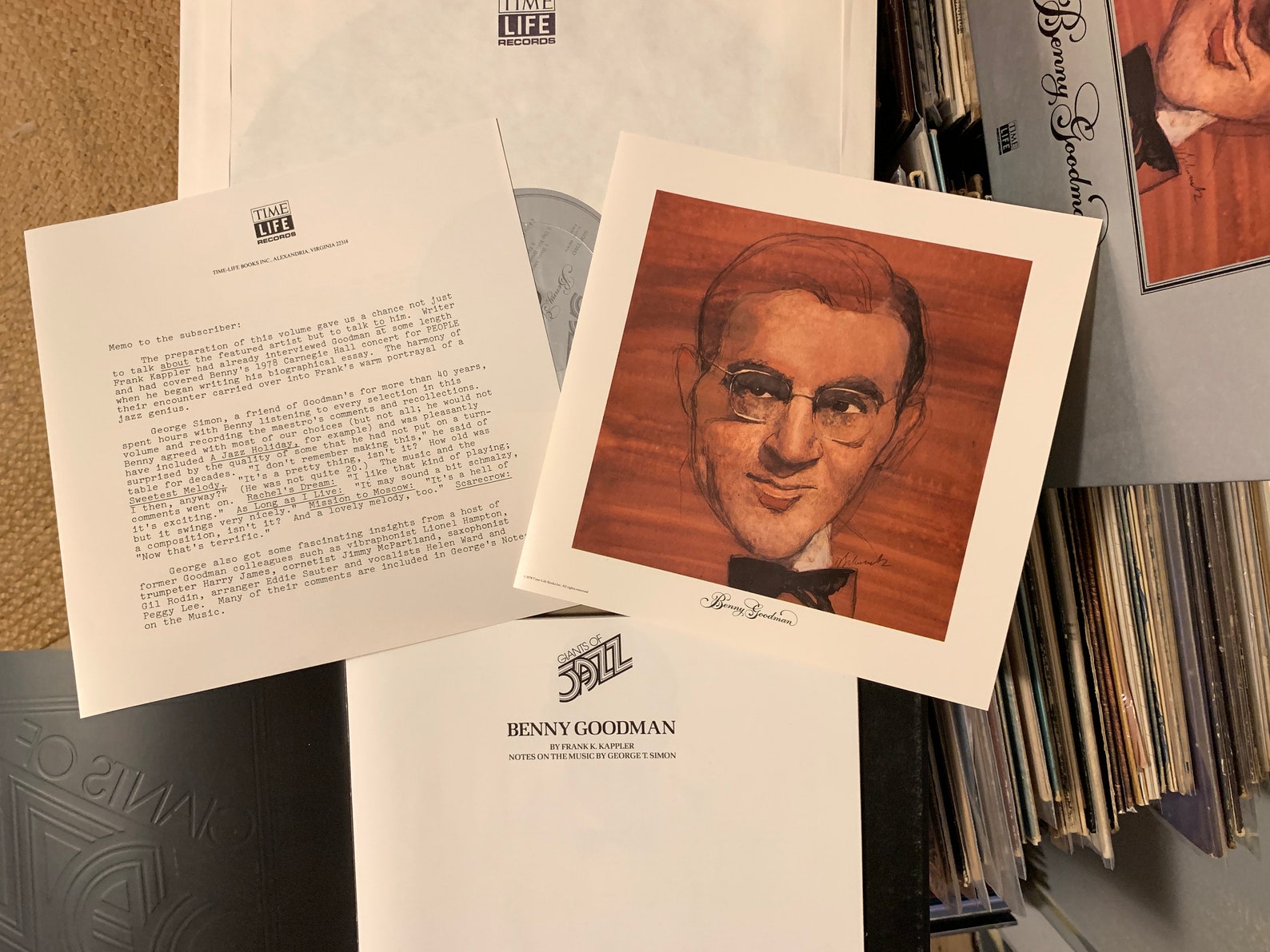 1979 Time Life Records Giants of Jazz - Benny Goodman 3 Album Set ...