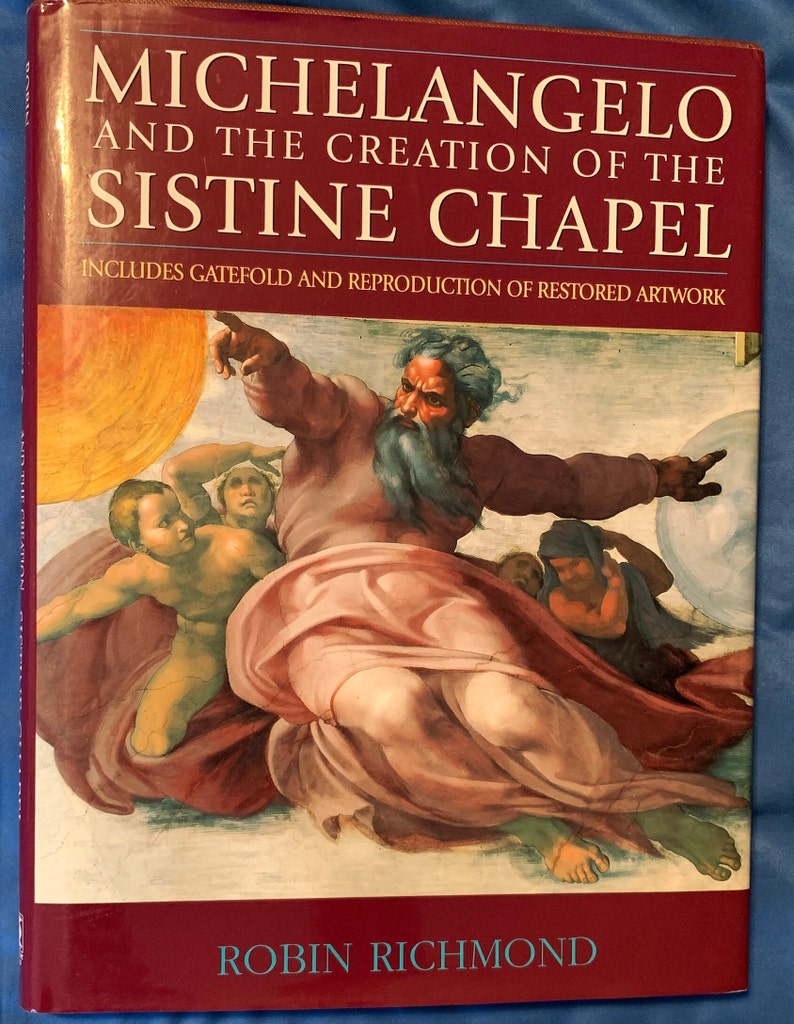 Vintage Book Michelangelo & the Creation of the Sistine Chapel ...