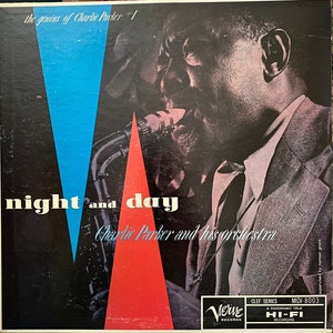 Verve Records Clef Series Charlie Parker – Night and Day 1960 MGV-8003 ...