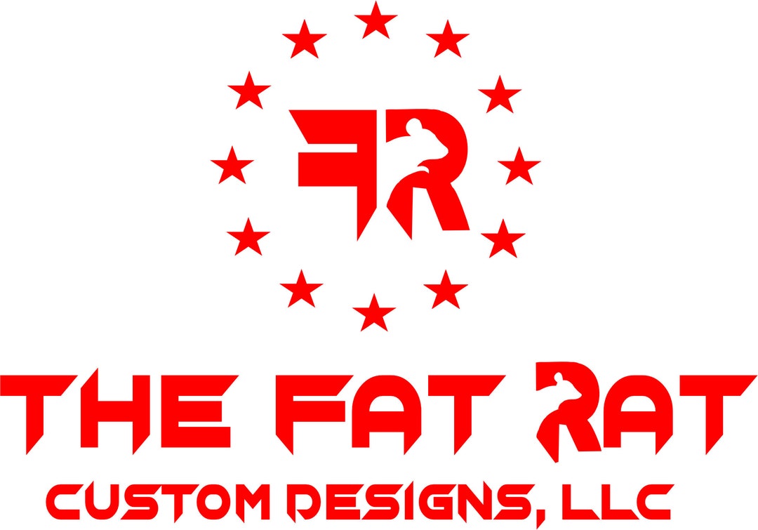 The Fat Rat Custom Designs Decals - Etsy